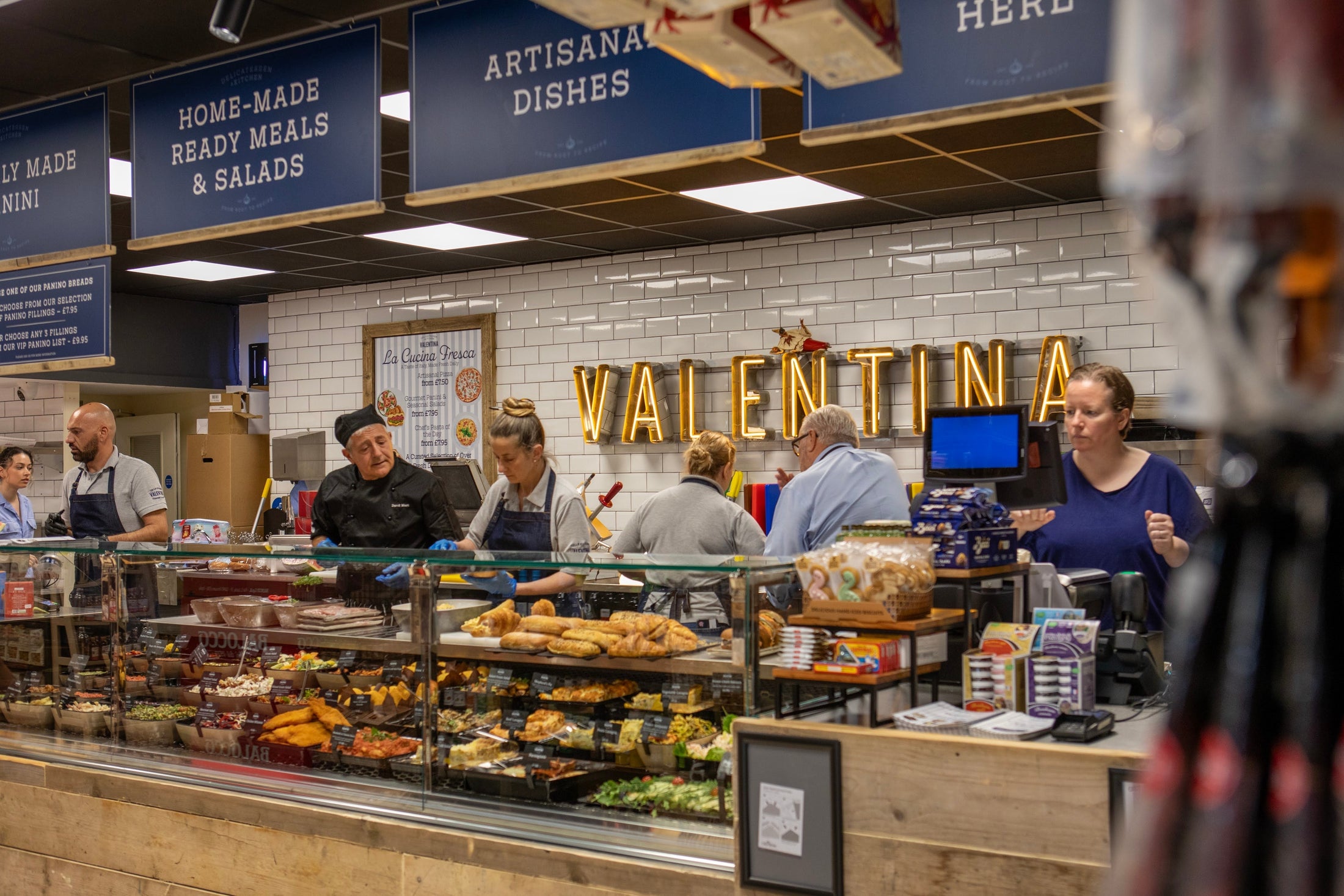 Case Study: Valentina Deli Reopens East Sheen Store with Refreshed Dis ...